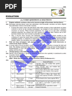 Life Science Evolution Memo | PDF