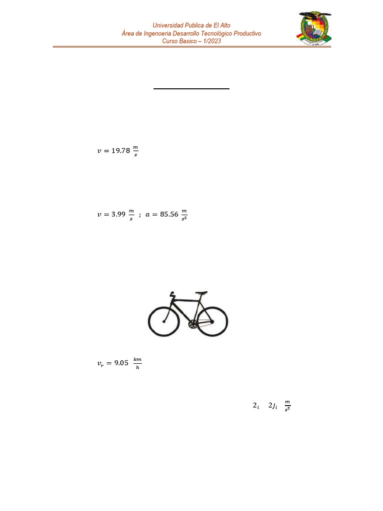 Practica Fisica 1 2P-1-2023 | PDF | Mecanica clasica | Mecánica