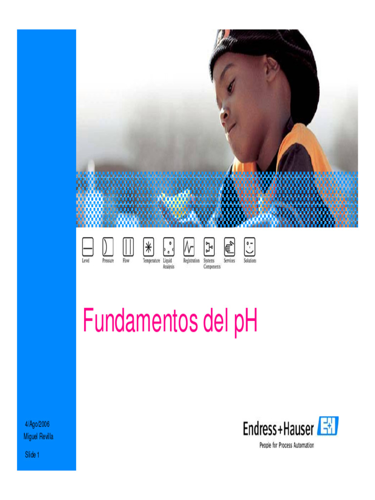 Fundamentos del pH y su Medición | PDF | Ph | Equilibrio químico
