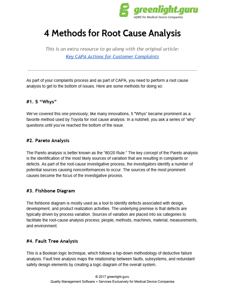 4-Methods-for-Root-Cause-Analysis-1 (1) | PDF