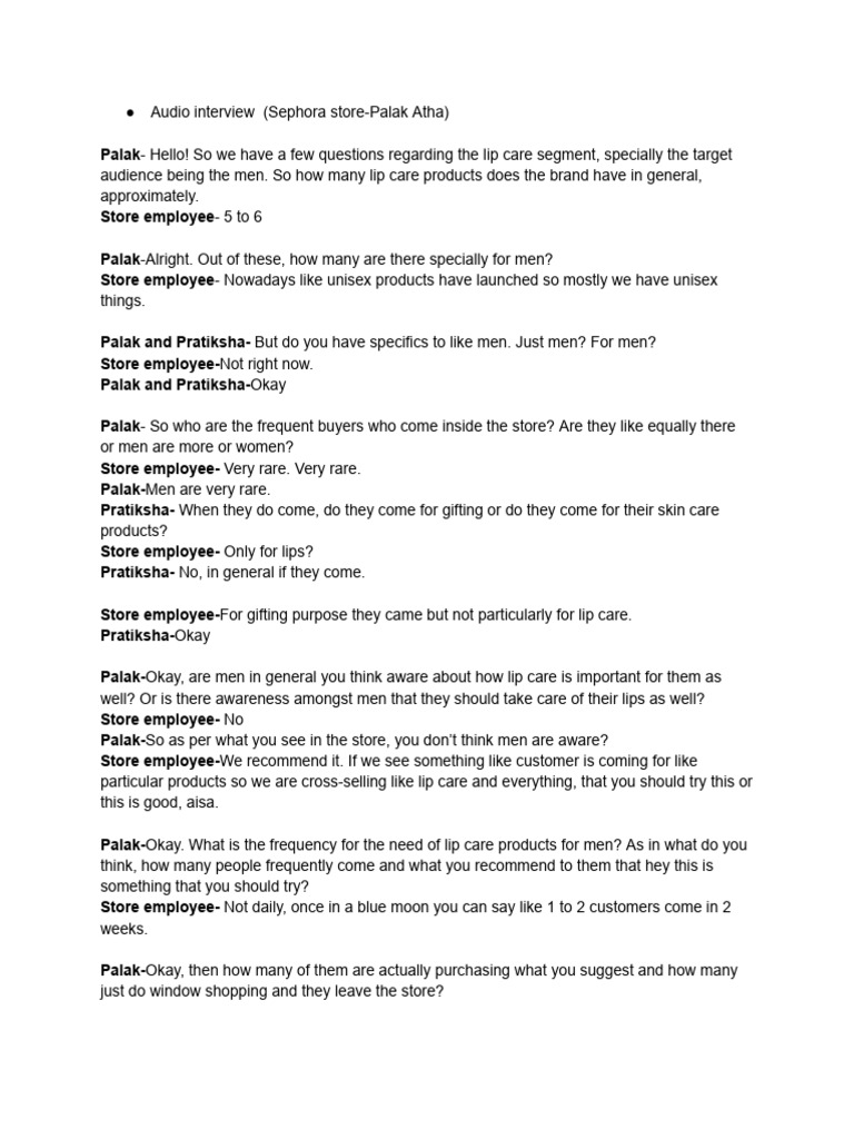 Transcripts | PDF