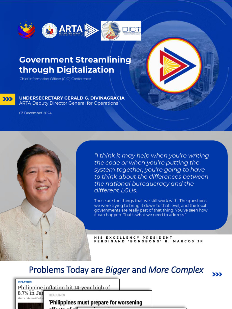 Government Streamlining Through Digitalization | PDF | Automation | Business