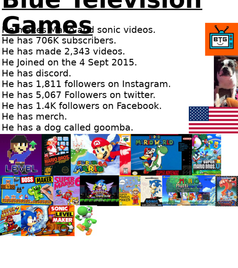 Blue Television Games | PDF