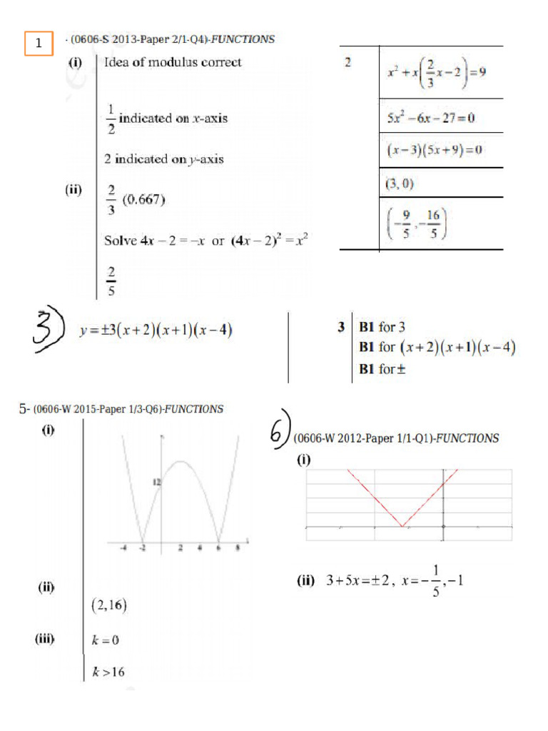 Y10 - Amaths - Chap 1.1-2.3 - Revision Exercise - ANSWERS - 2023 | PDF