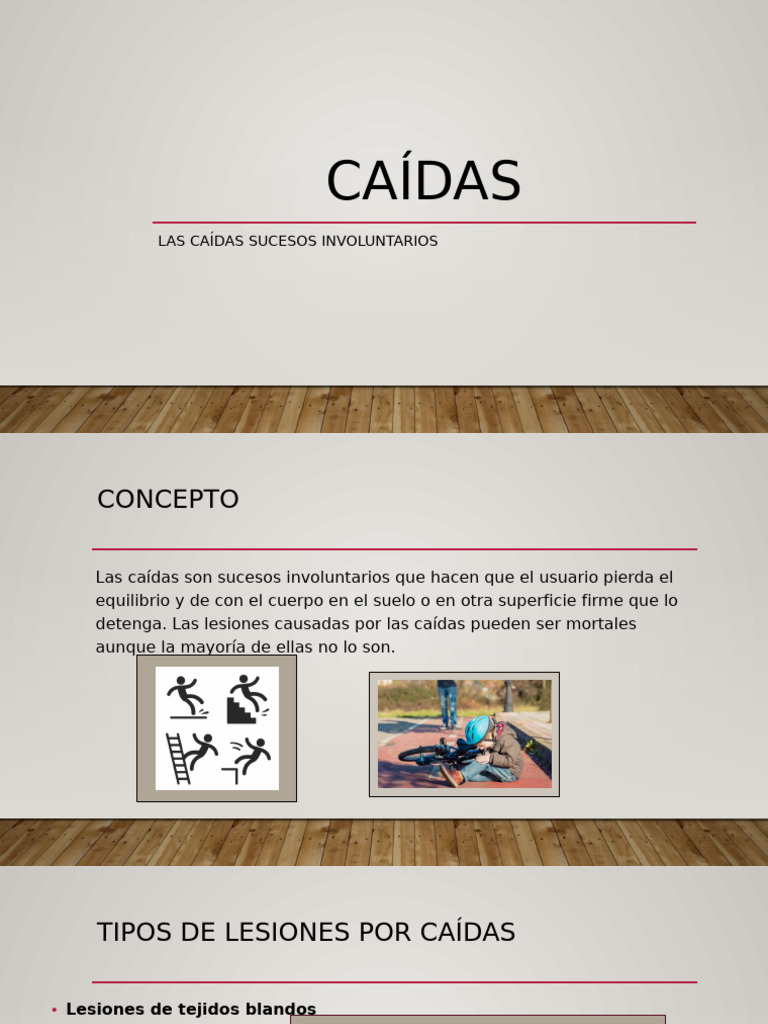 CAÍDAS | PDF