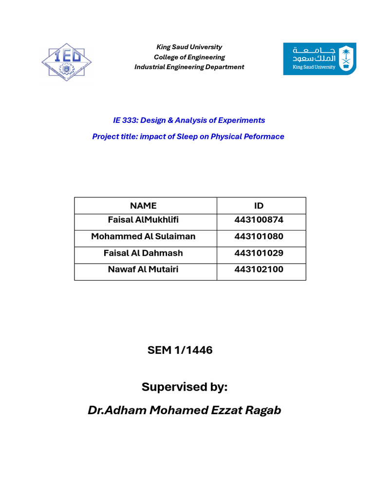 Project Title and Plan | PDF