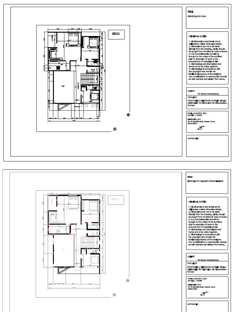 MR Awudu Edited Upper Floor | PDF