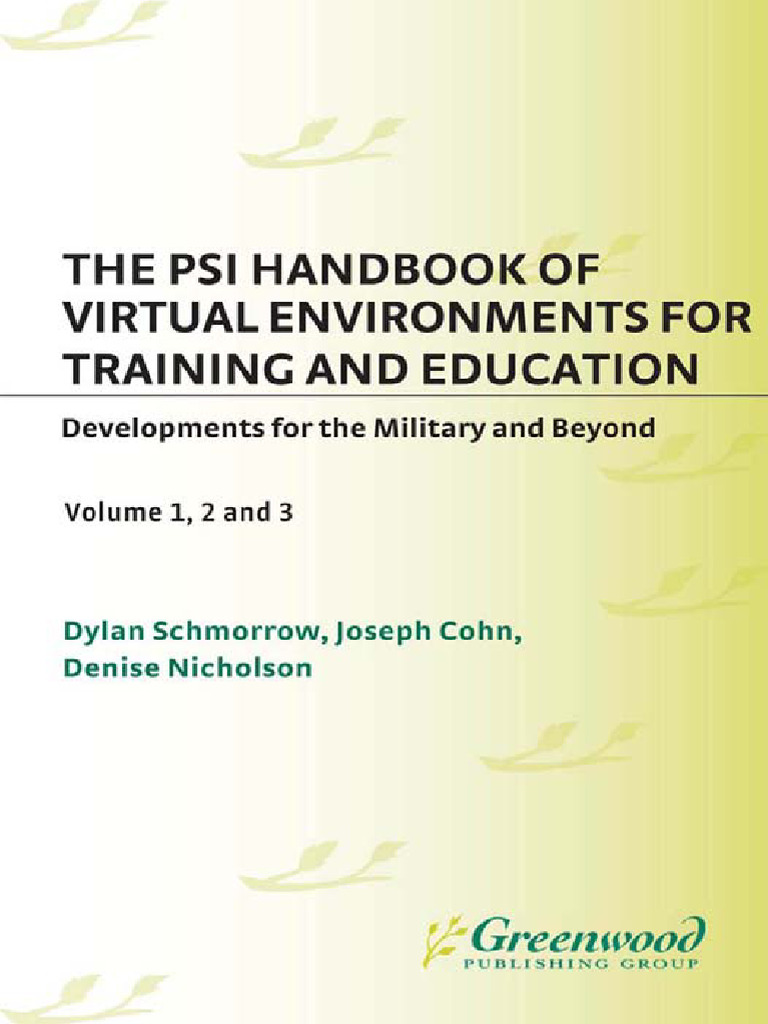 (Technology, Psychology, and Health) Dylan Schmorrow, Joseph Cohn, Denise Nicholson - The PSI ...