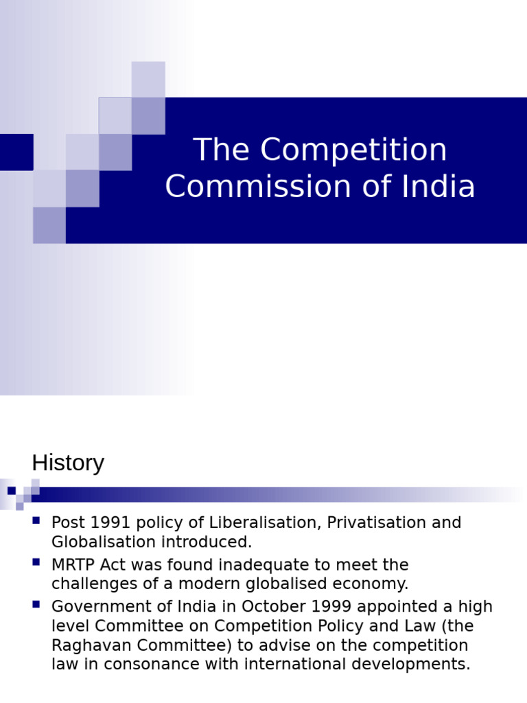 Overview of India's Competition Act | PDF
