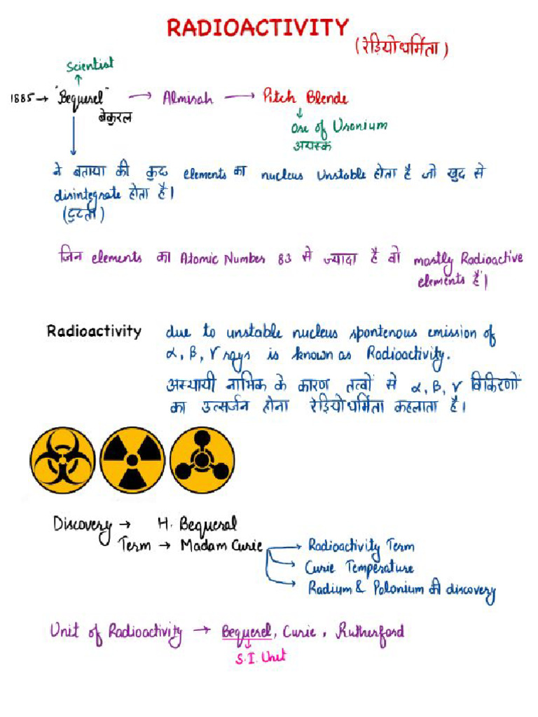 Radioactivity 496198 Crwill | PDF