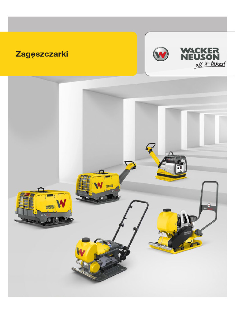 Wacker Neuson Vibratory Plates v04 PL | PDF
