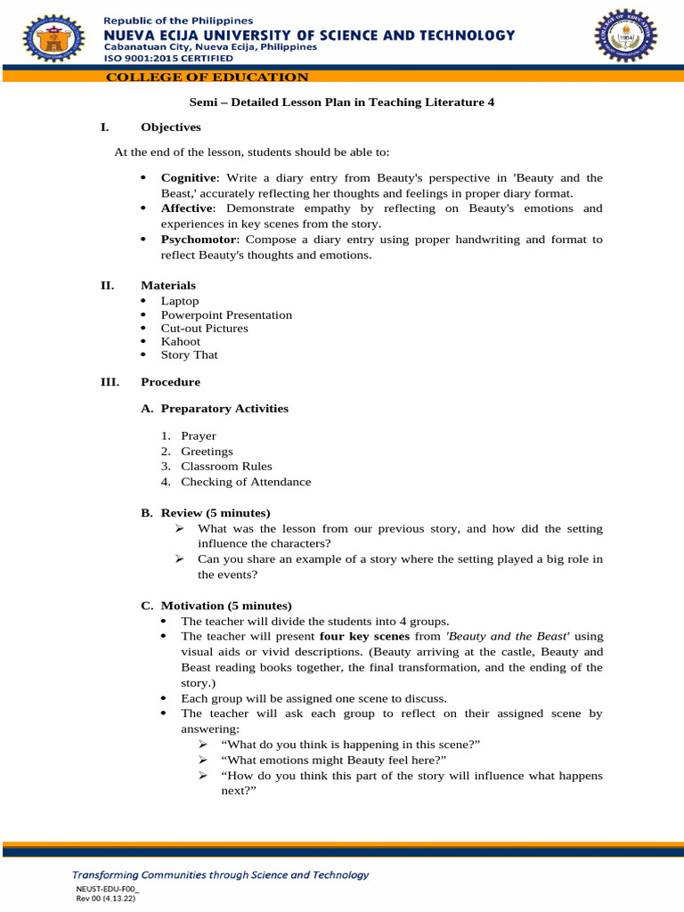 Lopez, Angelica B. - Eed15 LP Edited | PDF | Beauty | Thought