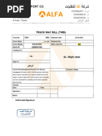 Sample 5 NAQAL Bayan For Saudi Land Transport | PDF