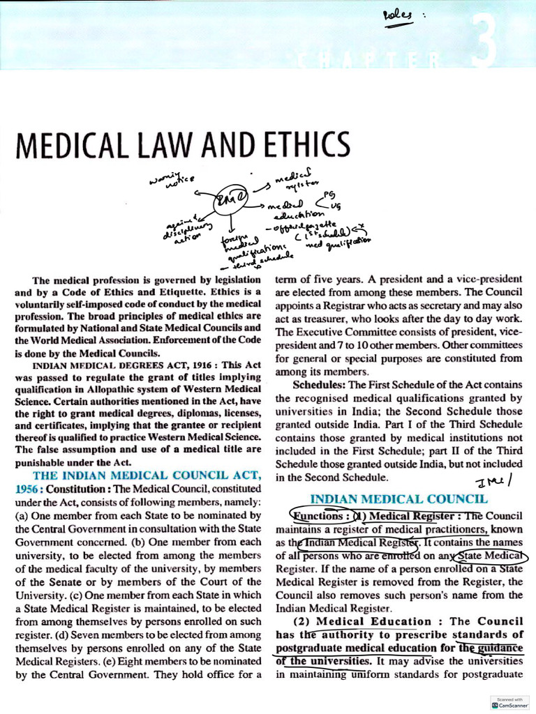 Medical Law and Ethics | PDF
