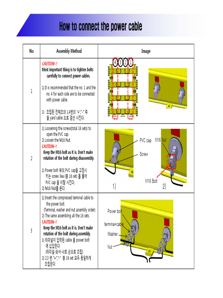 E-111 - Electrolyzer Module - How To Connect The Power Cable | PDF ...