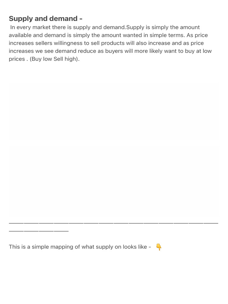 PART-1 (Supply and Demand) | PDF