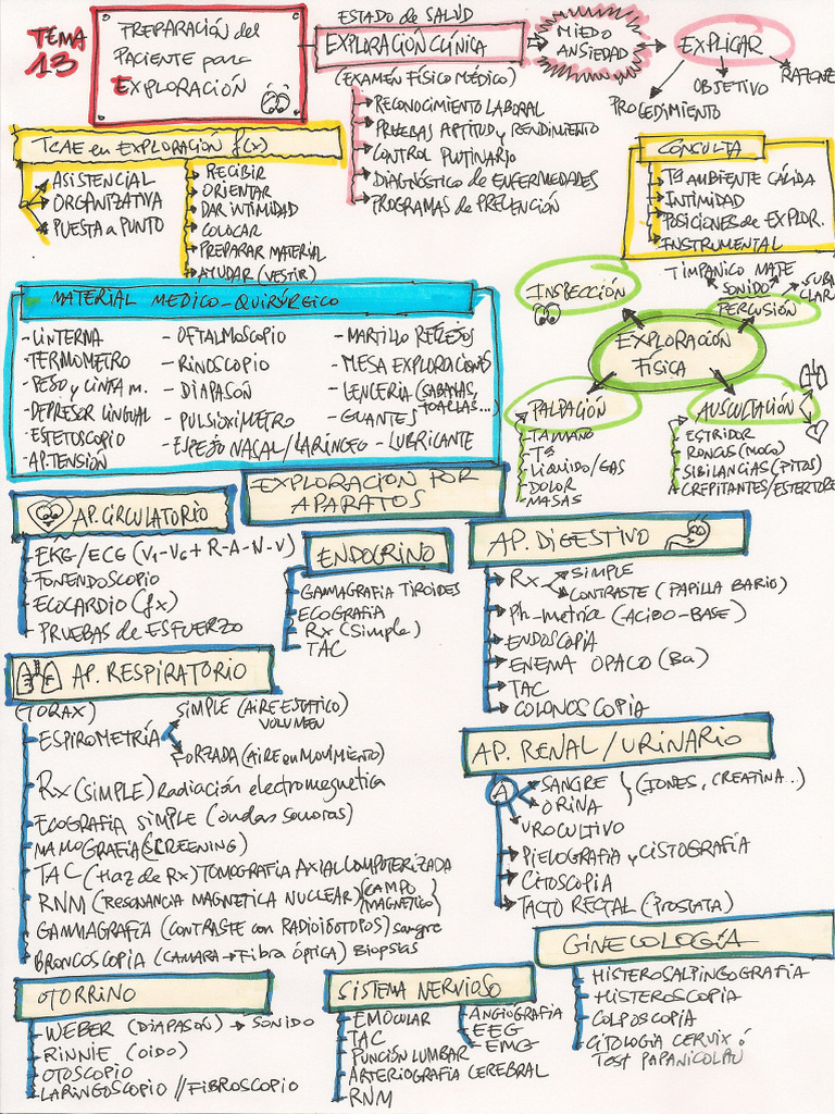 Tema 13 Esquema Ope Tcae | PDF