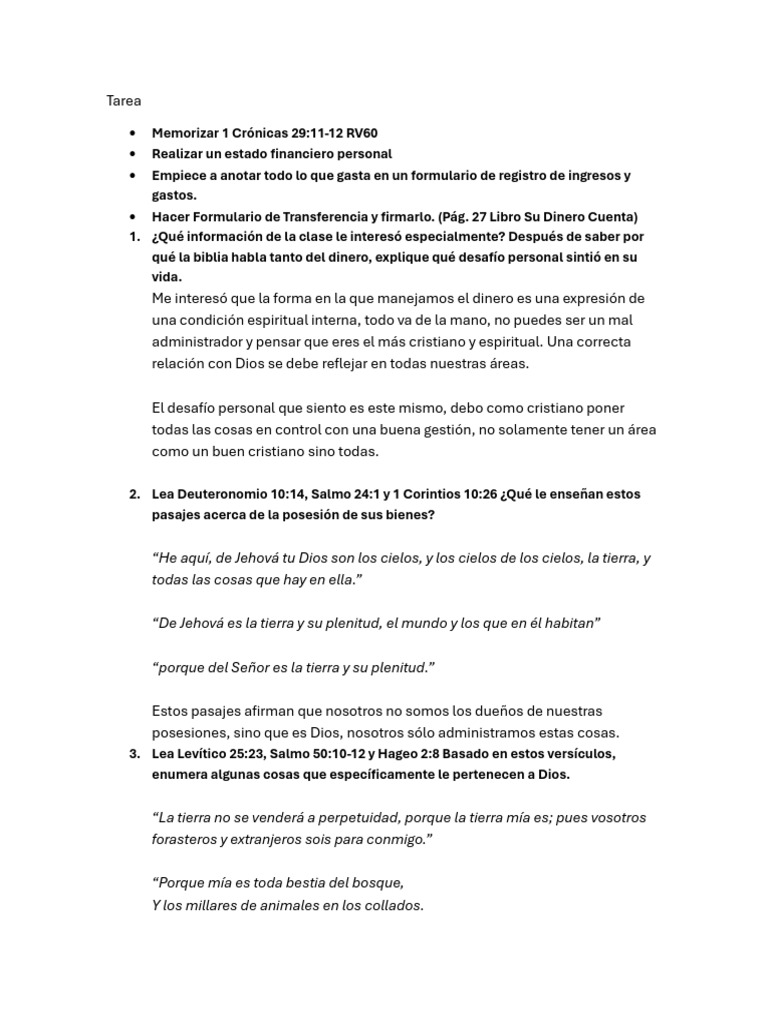 Crown Tarea2 | PDF | Dios | Evangelio de Mateo