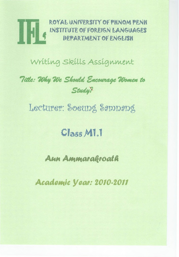 Writing Assignment Sample | PDF | Education Theory | Learning