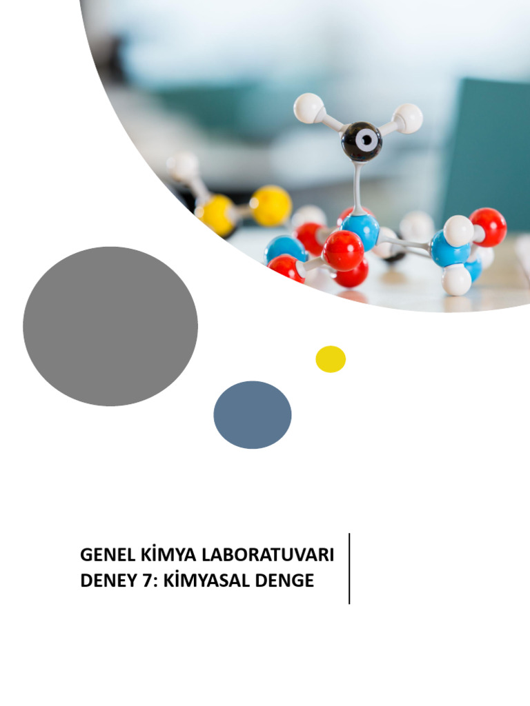 3. Deney Föyü-Kimyasal Denge | PDF