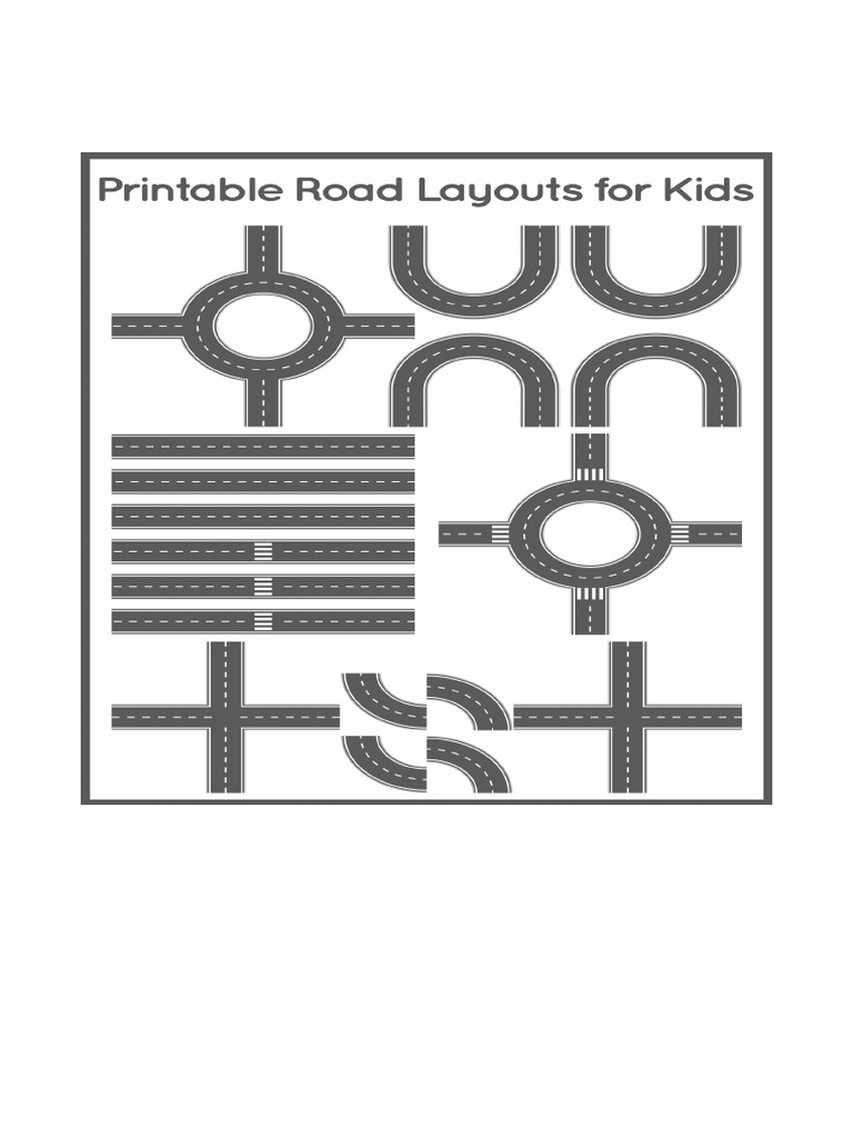 Printable Road Layouts For Kids 22827.Jpg | PDF