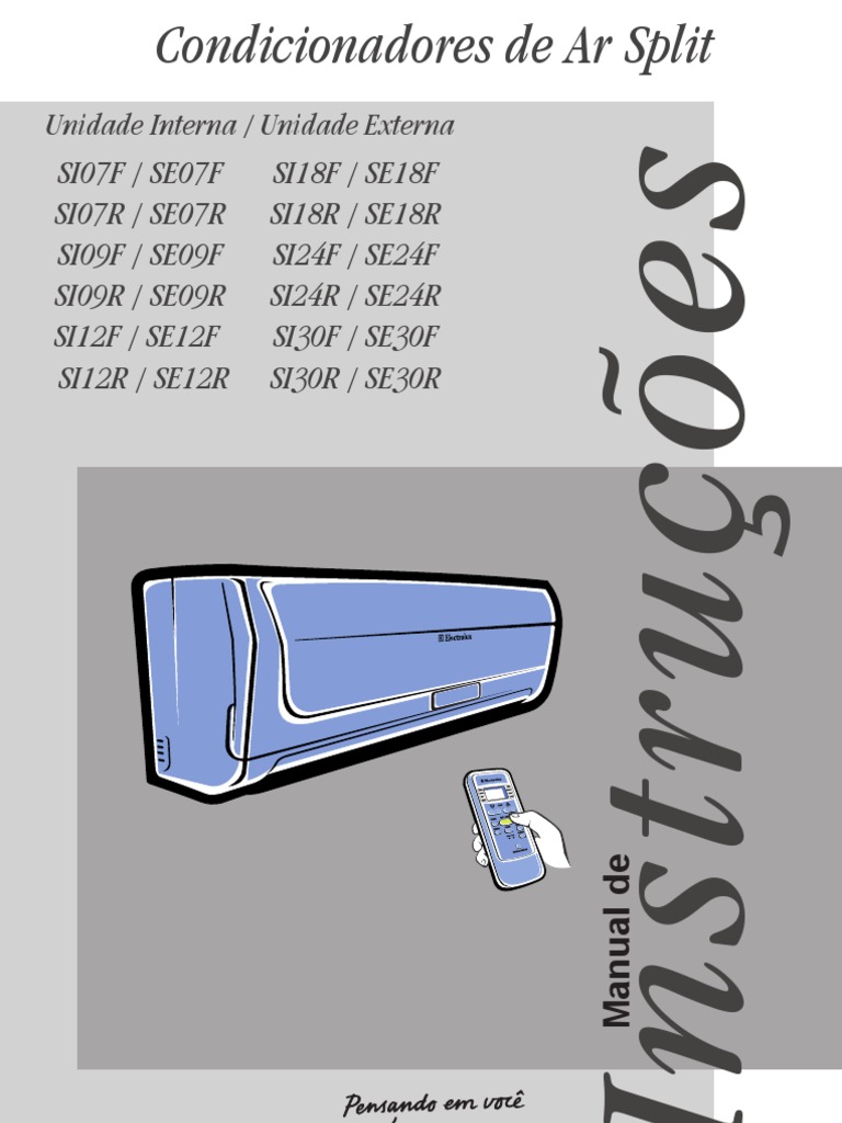 Manual de Uso Aires Acondicionados Mini Split | Ar Condicionado | Umidade
