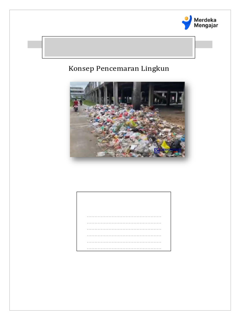 LTPD Konsep Pencemaran Lingkungan Kel 5 | PDF