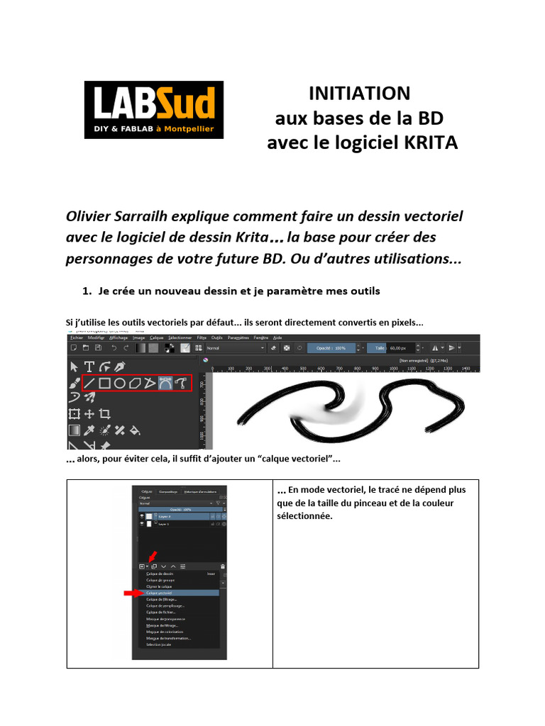 Dessin Vectoriel Sur Krita | PDF | Dessin