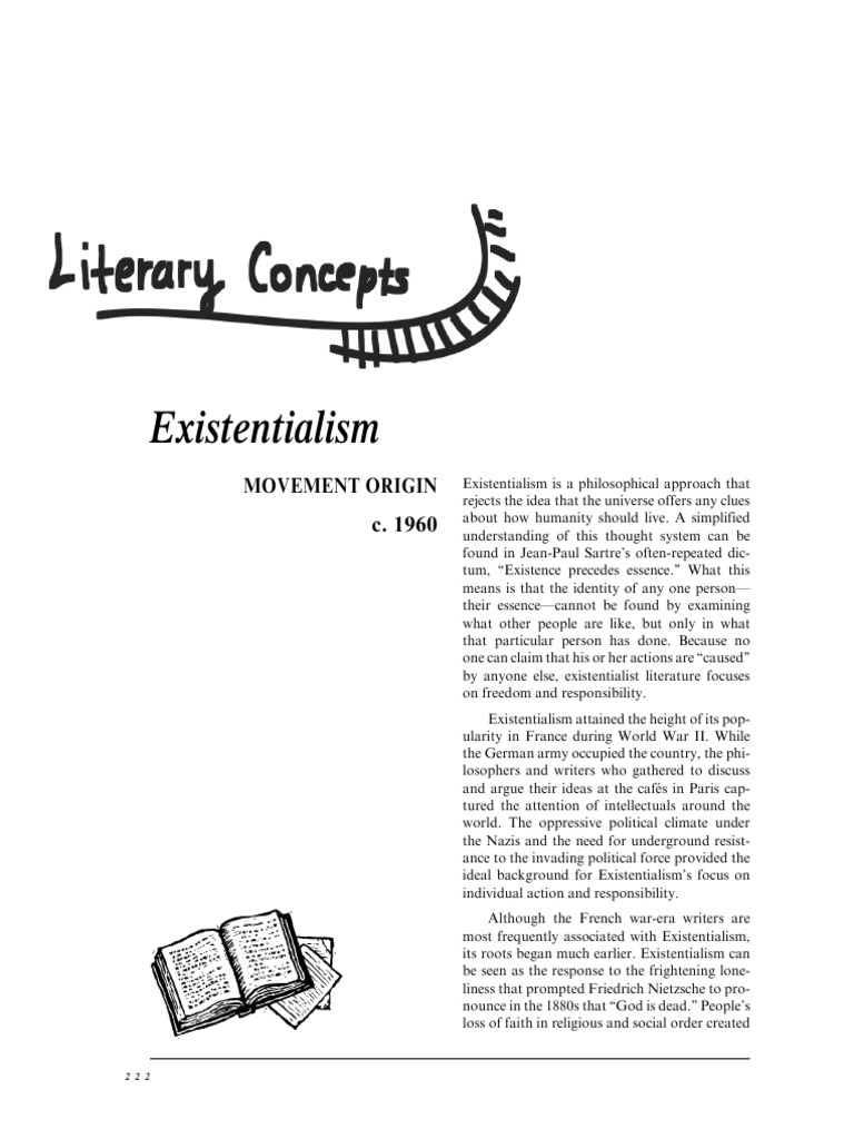 Literary Movements | PDF | Existentialism | Simone De Beauvoir