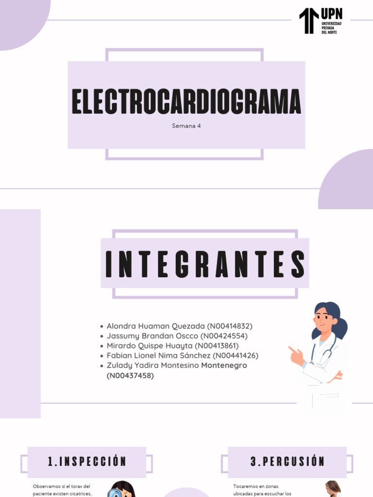 electrocardiograma | PDF | Tórax | Sistema cardiovascular
