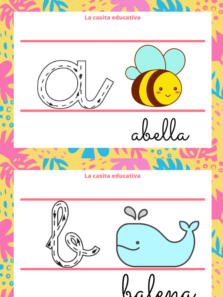 Abecedari Minuscules Catala Sbtohy | PDF