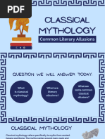 Greek Mythological Allusions Explained | PDF | Greek Mythology | Odyssey