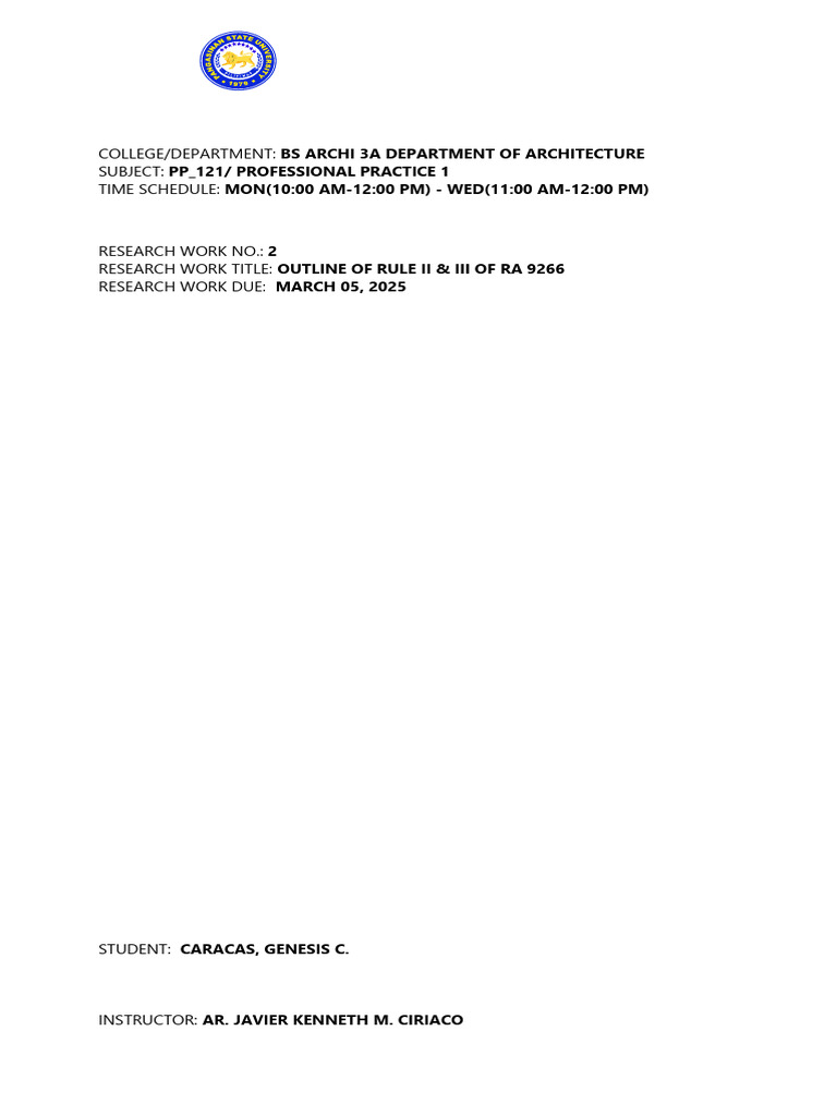 RSW Title Page Pp1 2 | PDF