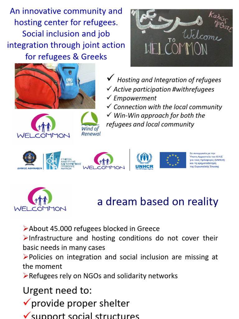 Refugee Integration and Support Center | PDF | Refugee | Greece