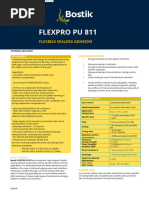 Flexseal PU425 - TDS - 7 | PDF | Concrete | Adhesive