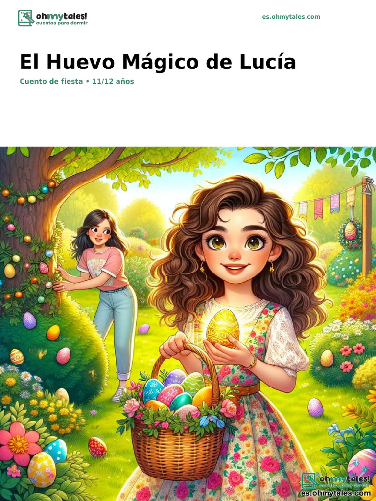 El Huevo Mágico de Lucía | PDF | Pascua de Resurrección