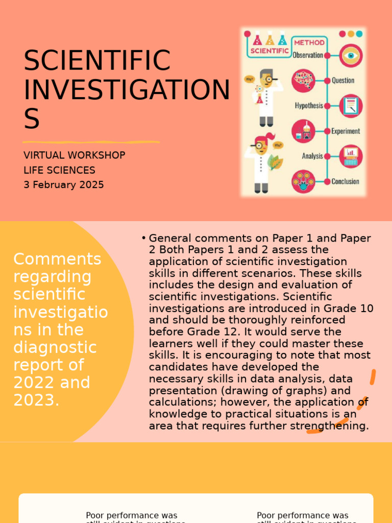 Scientific Investigation Workshop Guide | PDF | Sampling (Statistics ...