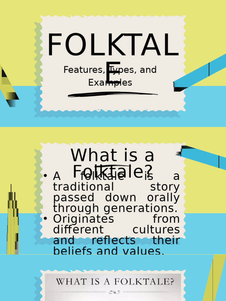 Understanding Folktales: Types & Features | PDF | Fairy Tales | Fable