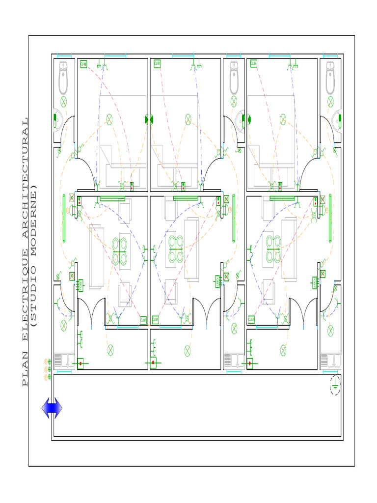 Architectural Electrical Plan | PDF