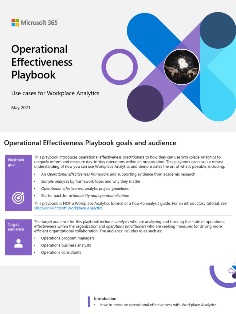 Operational Effectiveness with WPA | PDF | Analytics | Business Economics
