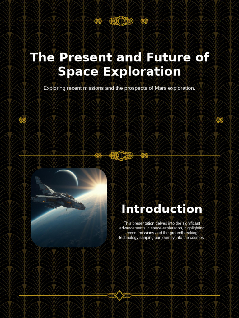 The Present and Future of Space Exploration | PDF | Space Exploration | Outer Space