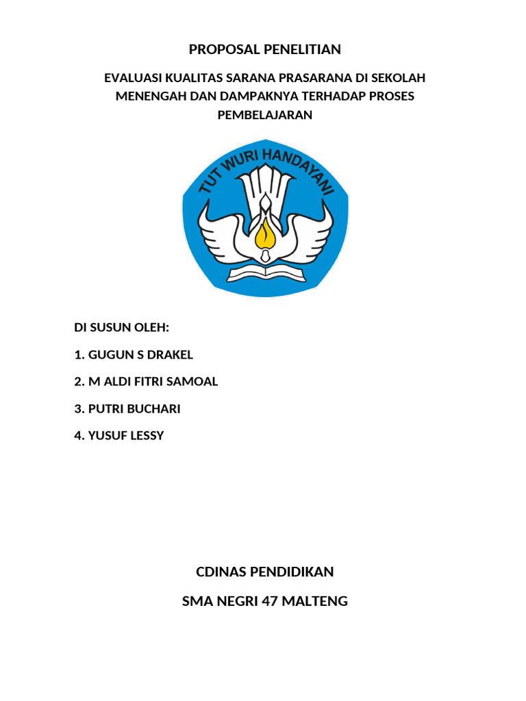 Proposal Penelitian | PDF