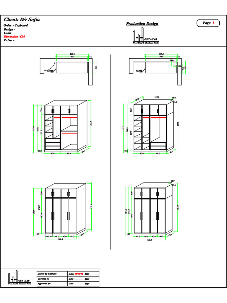 Cupboard Dr Sofia (1) | PDF