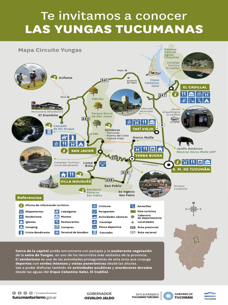 Mapa Circuito Yungas | PDF