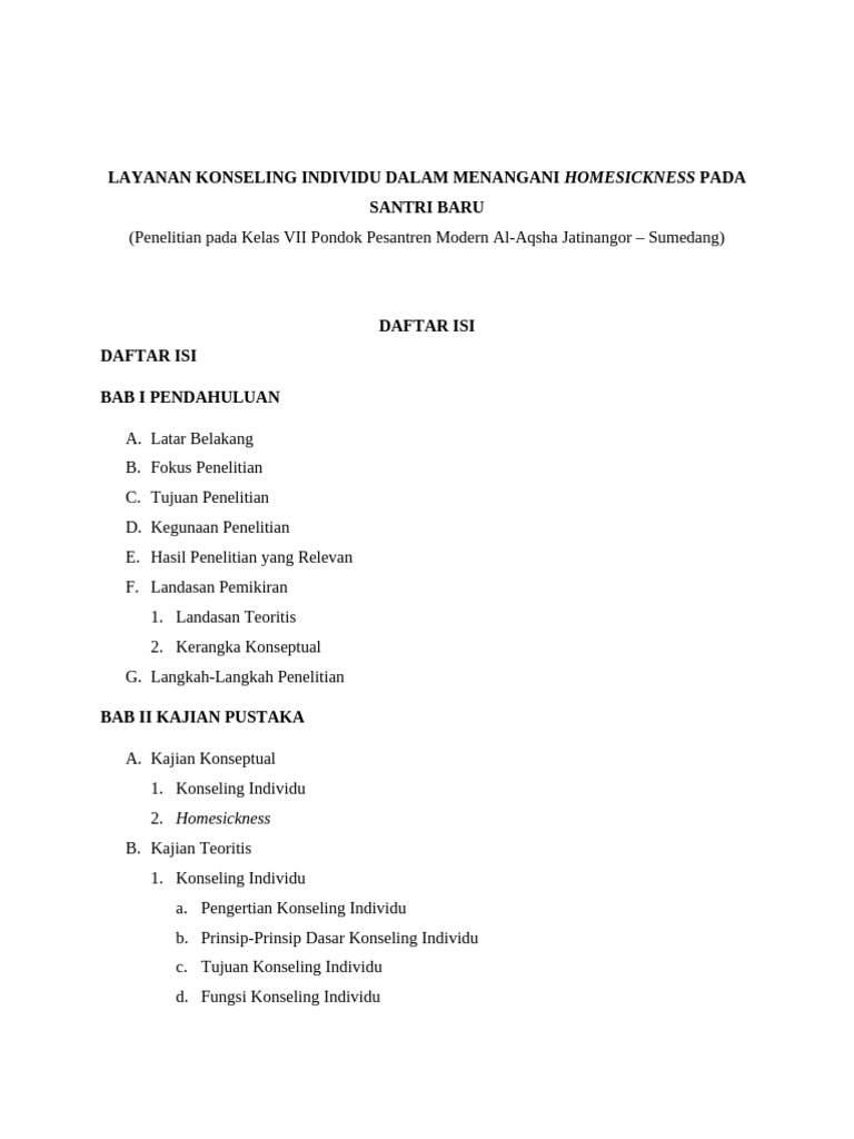 Outline Skripsi Revisi.. | PDF