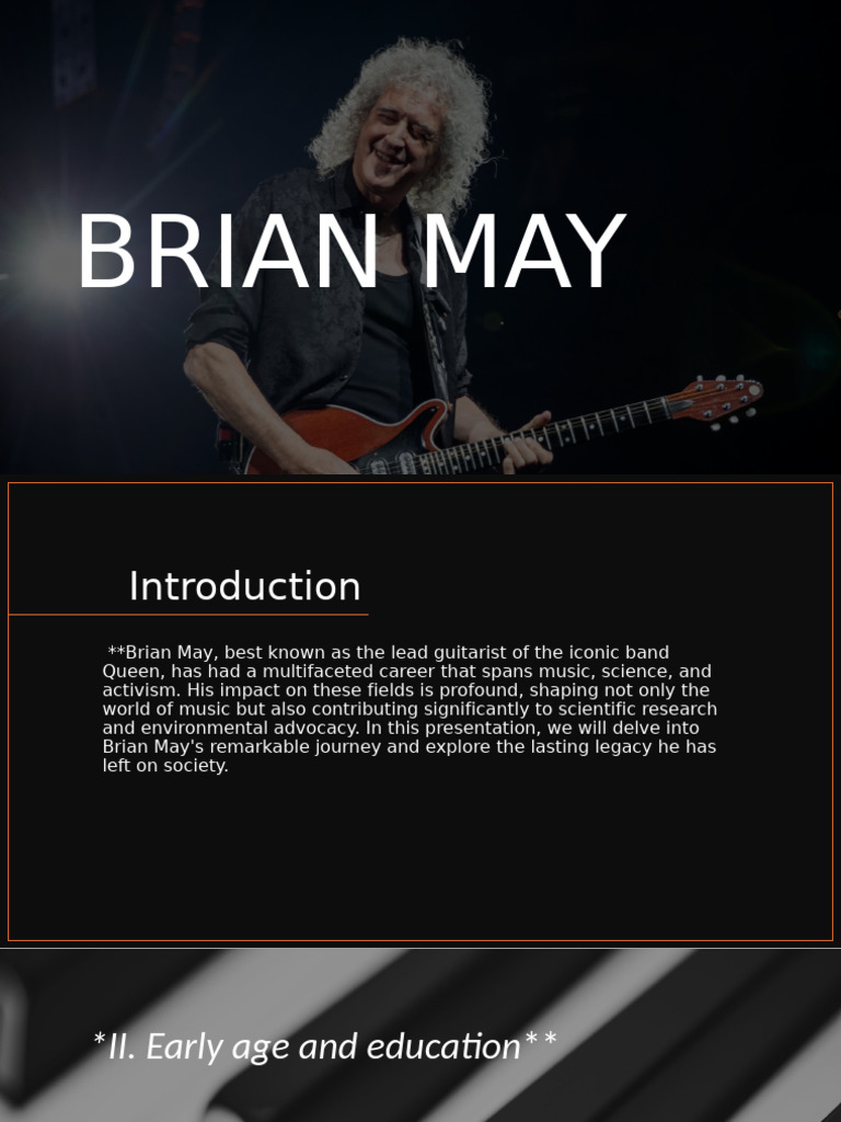 Brian May: Musician, Scientist, Activist | PDF