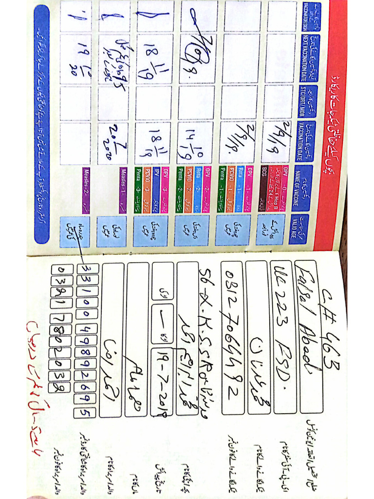 Vaccination Card | PDF