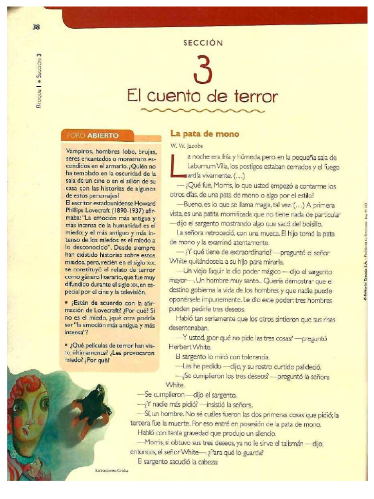 El Cuento de Terror | PDF