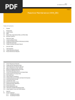 SAP PM - EAM Phase Based Maintenance Model - Overview of Reactive Maintenance (4HH) | PDF