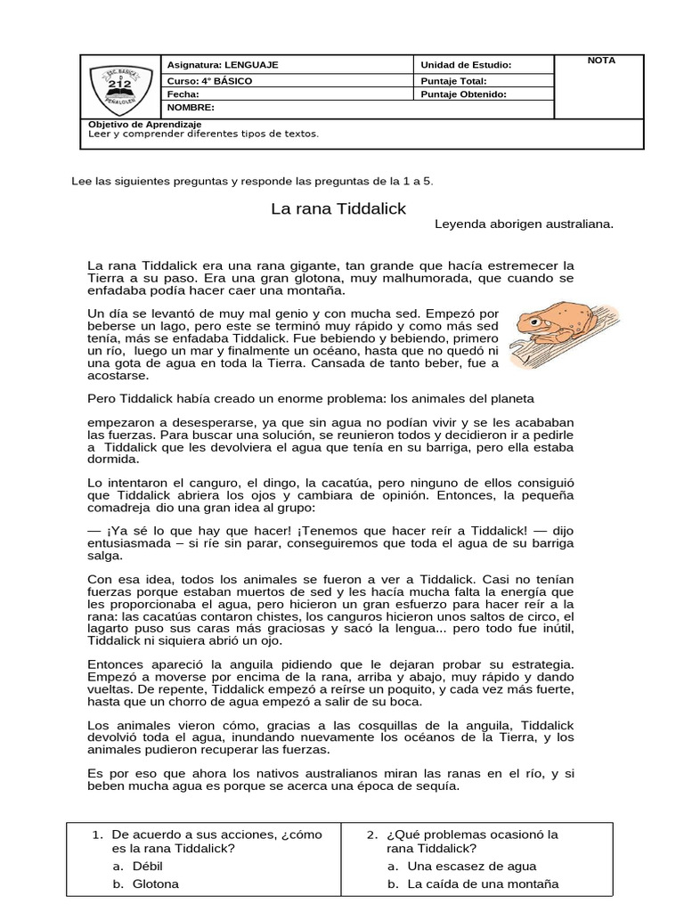 TEXTOS SIMCE | PDF | Aves